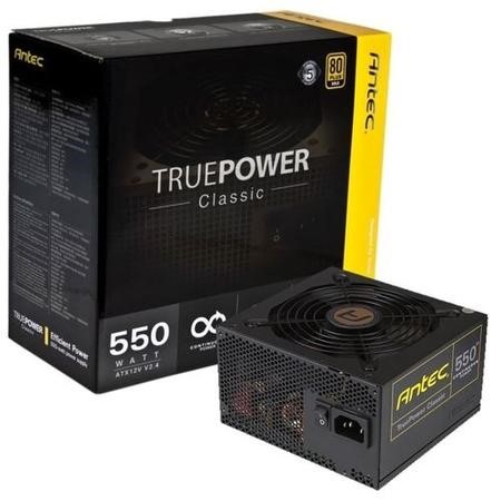 Antec 550W TP-550C TruePower Classic PSU, APFC, 80+ Gold, Continuous ...