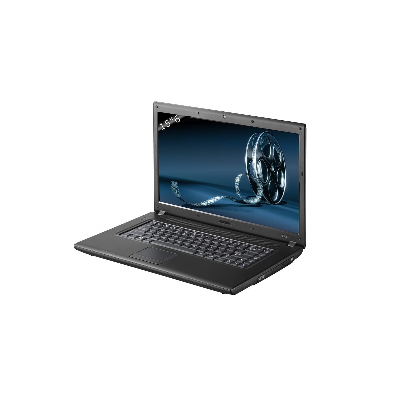 Preowned T2 Samsung R519 Windows 7 Pro Laptop in Black & Silver ...