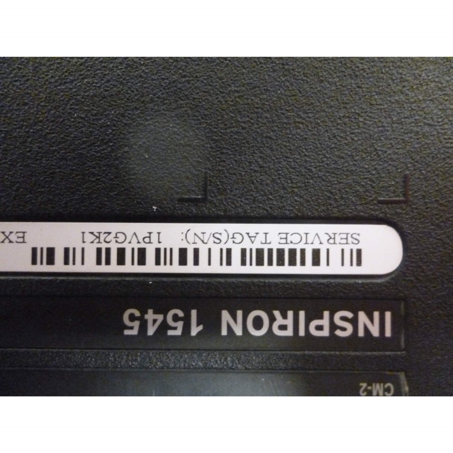 Preowned T2 Dell Inspiron 1545 PP41L 1545-8225 laptop in Black with ...