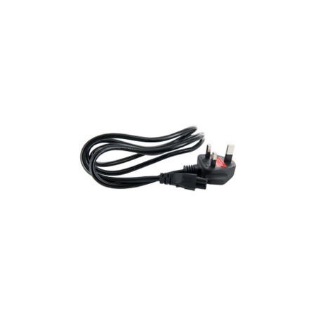 White Energy 3 PIN Cloverleaf UK Power Lead - Laptops Direct