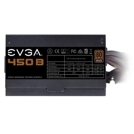 EVGA 450 BT 450W 80 Plus Bronze Fully Modular Power Supply - Laptops Direct