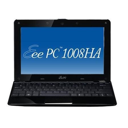 ASUS Eee PC Seashell 1008HA Netbook in Black - 6 Hours Battery Life ...