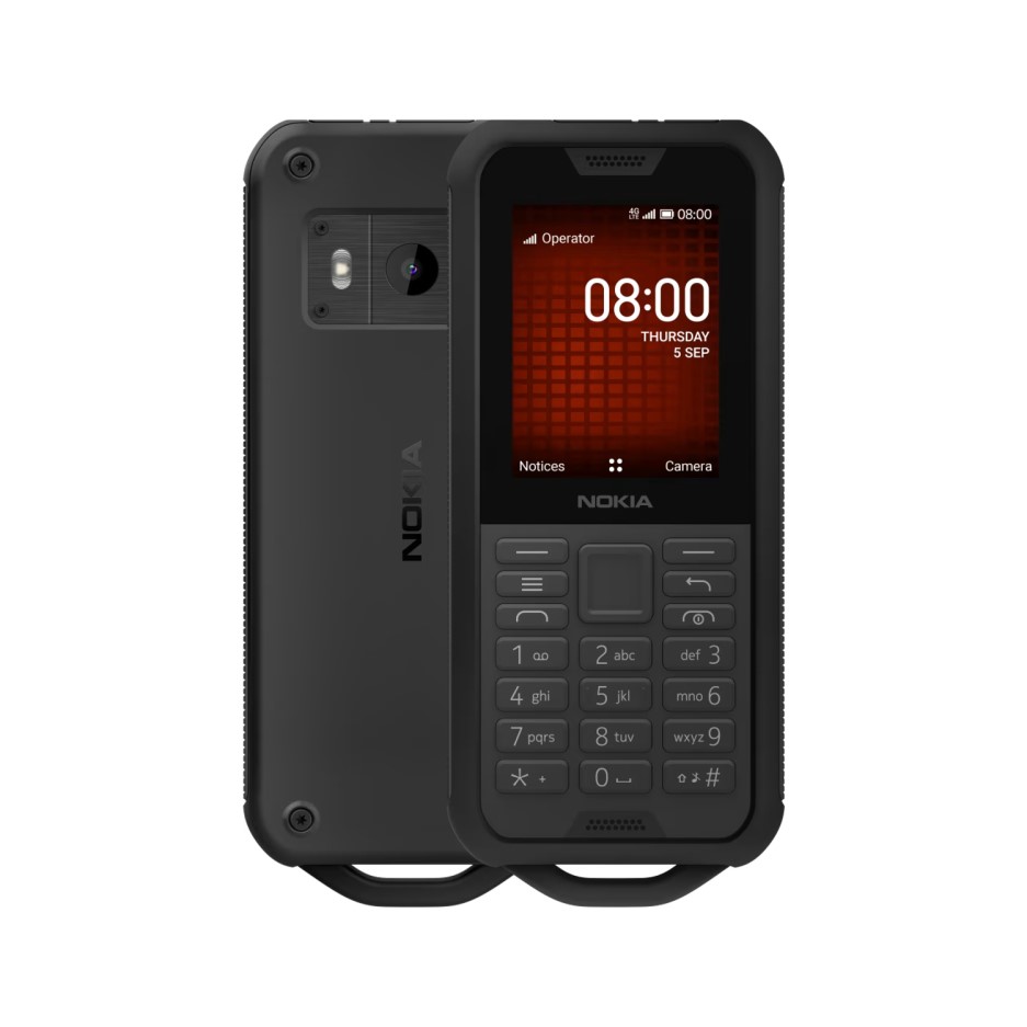 GRADE A1 - Nokia 800 Tough Black 2.4" 4GB 4G Unlocked & SIM Free ...