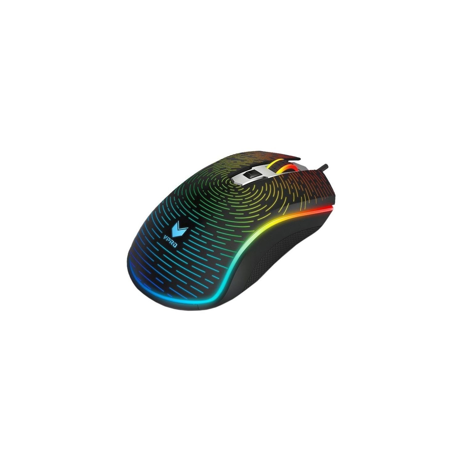 Rapoo VPRO V25S Gaming Optical Mouse Black - Laptops Direct