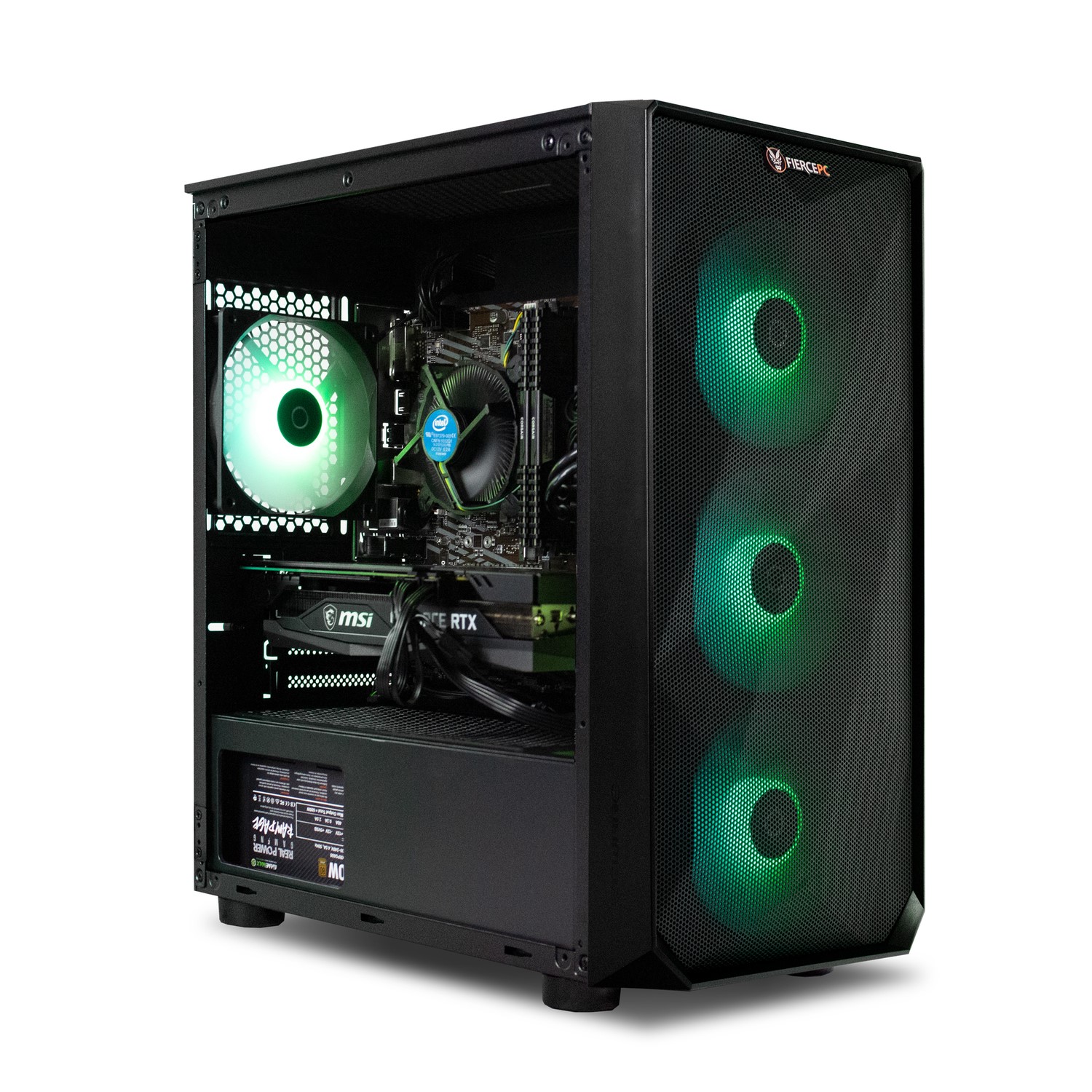 Fierce Wild Cat Core i5-11600K 16GB 500GB SSD +1TB HDD GeForce RTX 3060 ...