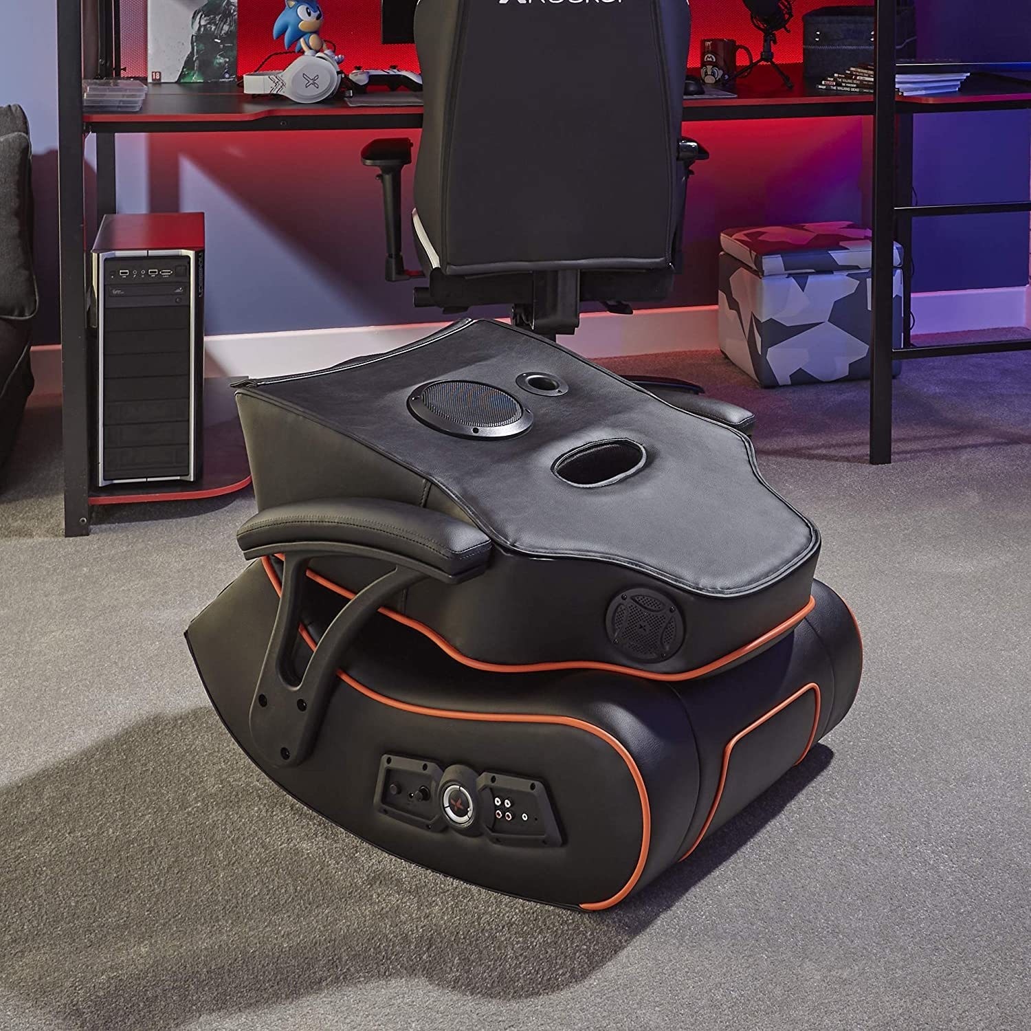 X Rocker G-FORCE 2.1 Floor Rocker V2 Gaming Chair - Laptops Direct