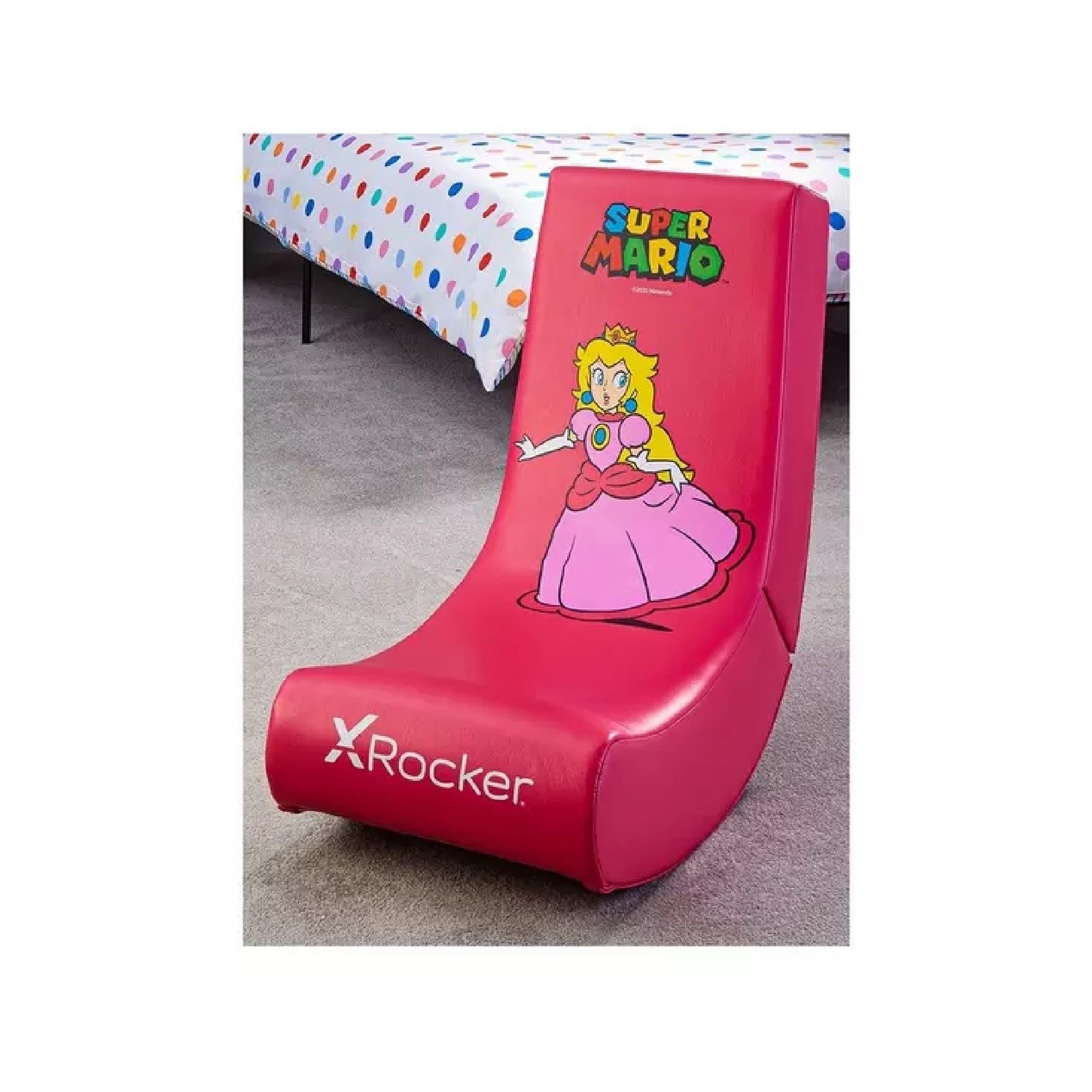 X Rocker Nintendo Video Rocker Gaming Chair - Peach - Laptops Direct