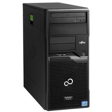 Fujitsu Primergy TX100 S3 E3-1220 3.1GHz 1TB 8GB RAM DVD Tower Server ...