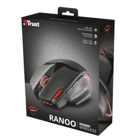 Trust 20687 GXT 130 Wireless Gaming Mouse - Laptops Direct
