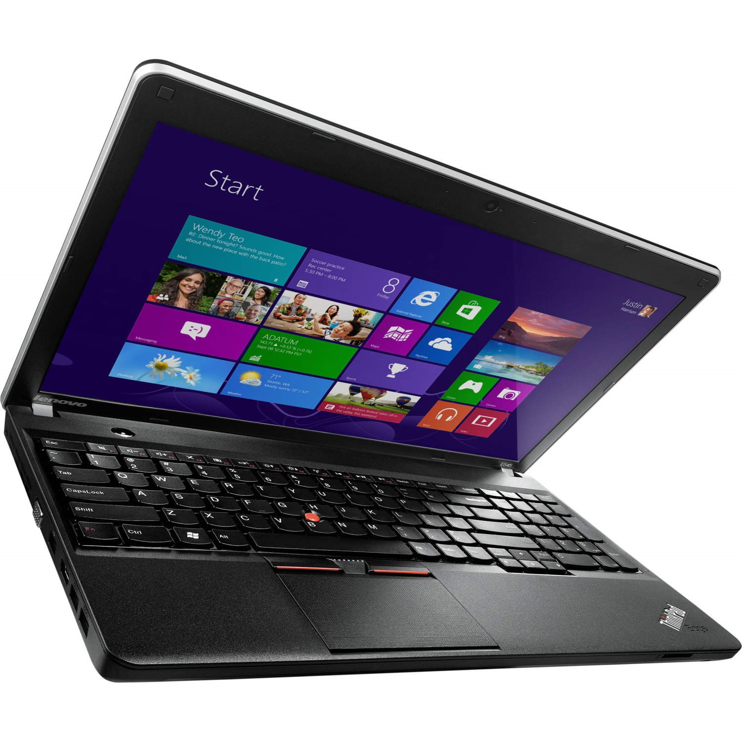 Lenovo ThinkPad Edge E545 Quad Core AMD A8-5550M 4GB 500GB DVDSM 15.6 ...