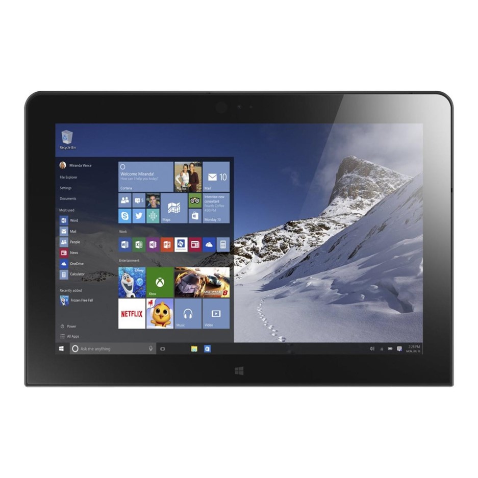 Lenovo ThinkPad 10 Intel Atom X7-Z8750 4GB 64GB 4G 10.1 Inch Windows 10 ...