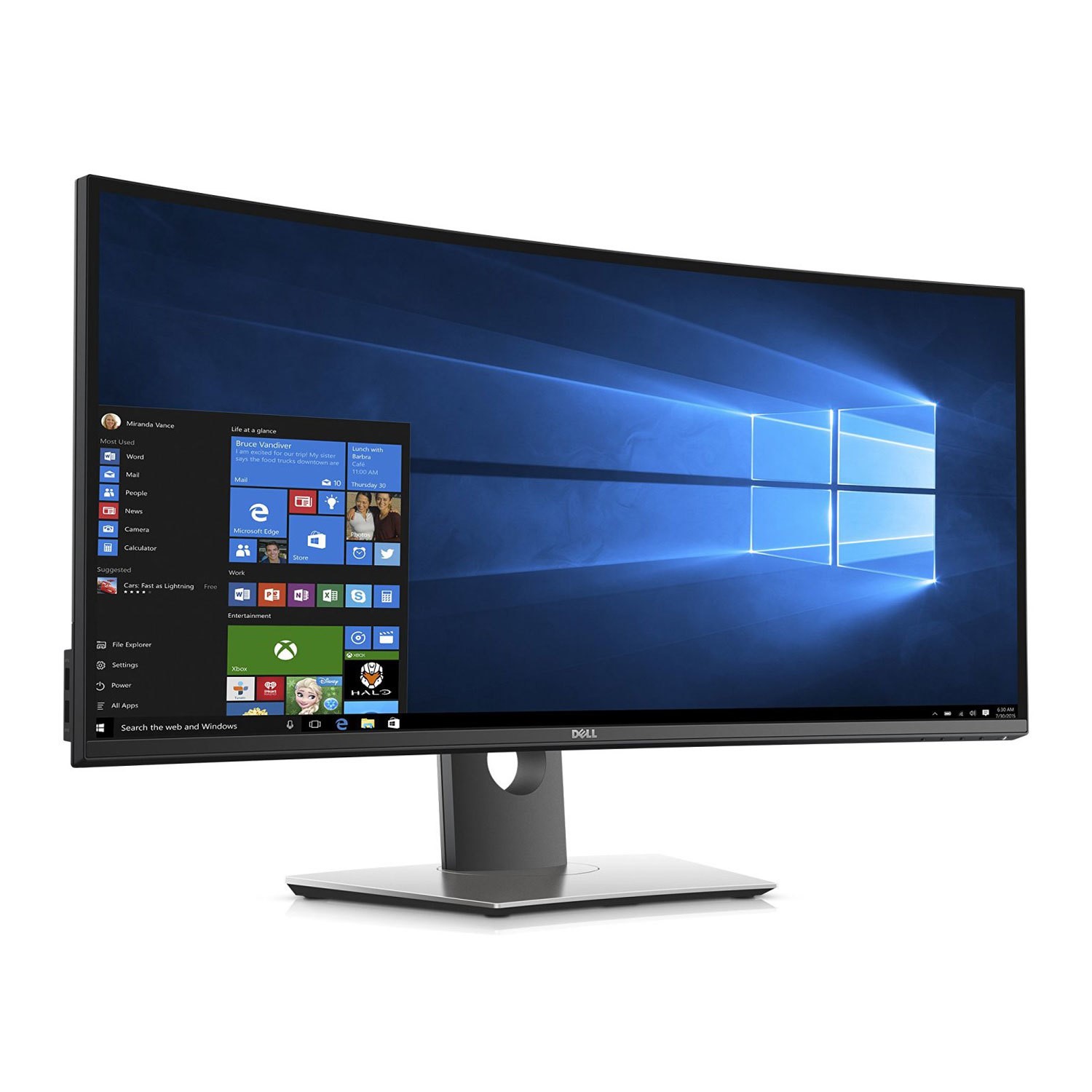 Dell U3417W 34" IPS 2K WQHD HDMI Ultrawide Curved Monitor - Laptops Direct