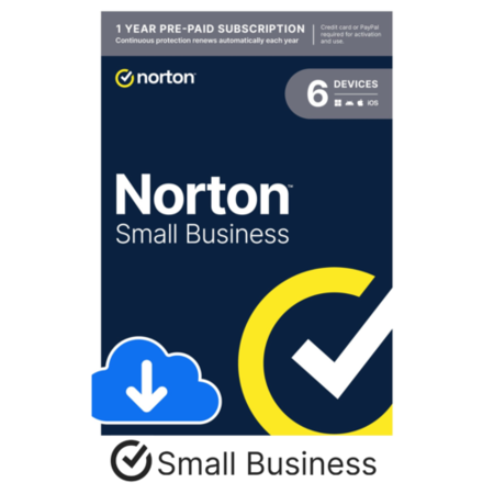 Norton Small Business 1 User 6 Device 12 Month Subscription - Laptops ...