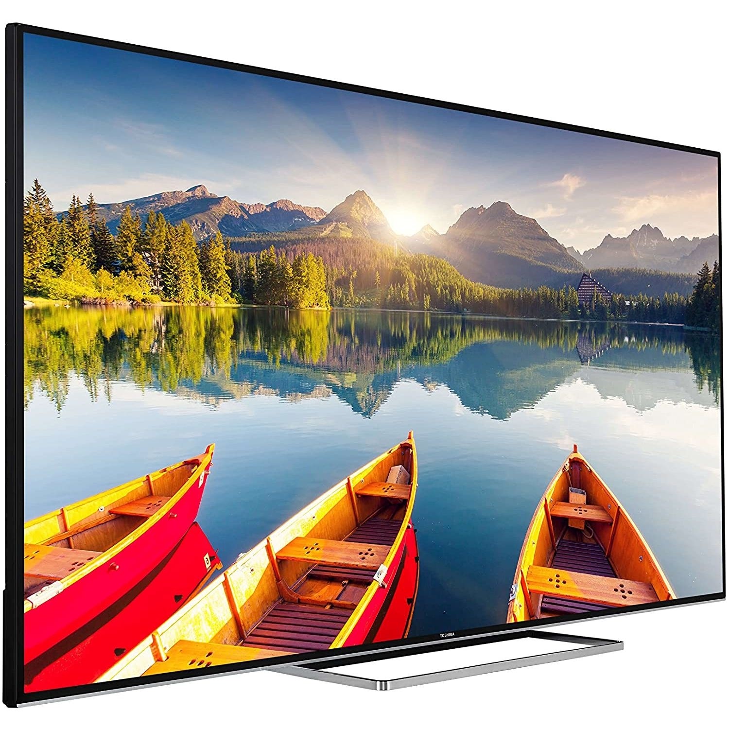 Refurbished Toshiba 75" 4K Ultra HD with HDR LED Freeview Play Smart TV ...