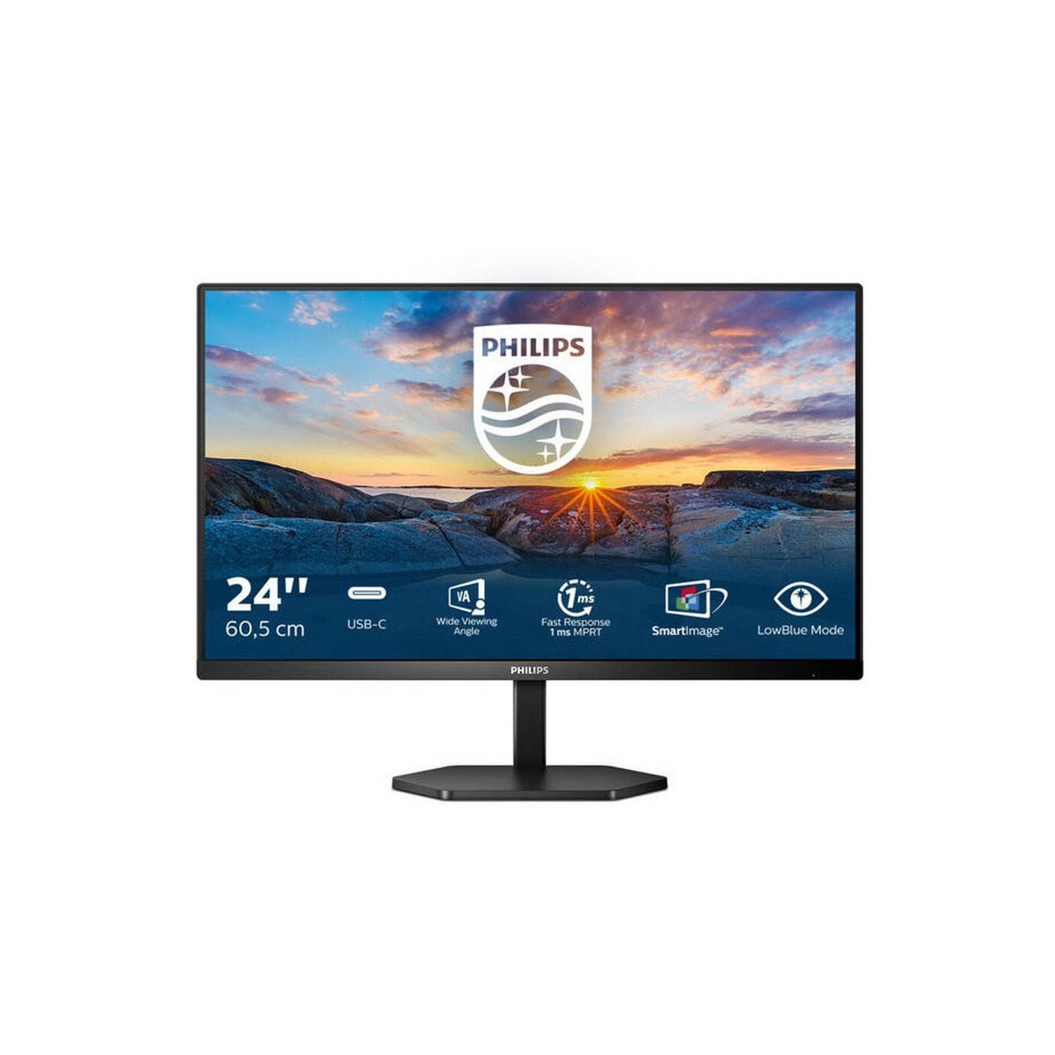 Philips 24E1N3300A 24" Full HD IPS 1ms Monitor - Laptops Direct
