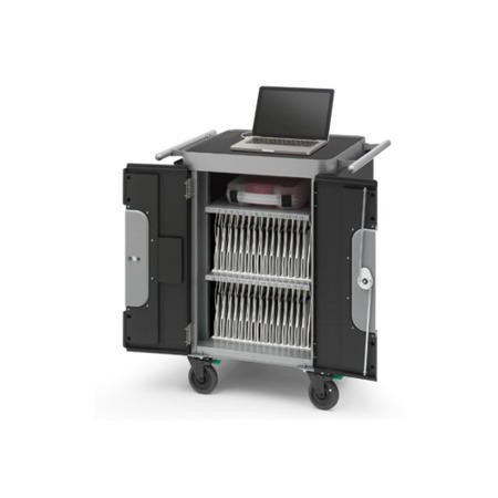 Bretford PowerSync Cart for iPad with Lightning Connector 815D x 990W x ...