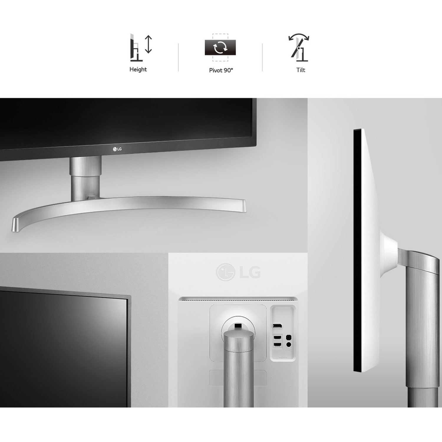 LG 27UL550P 27" 4K UHD IPS Monitor - Laptops Direct