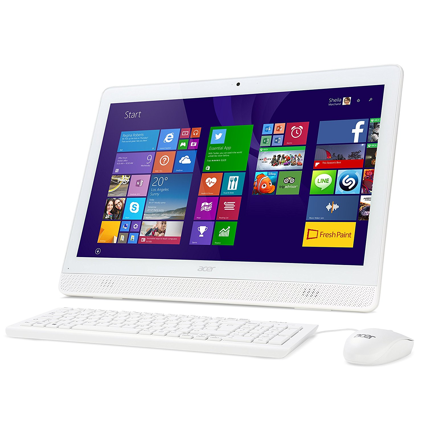 Refurbished ACER Aspire Z1-611 Pentium J1900 4GB 1TB 19.5" All In One ...