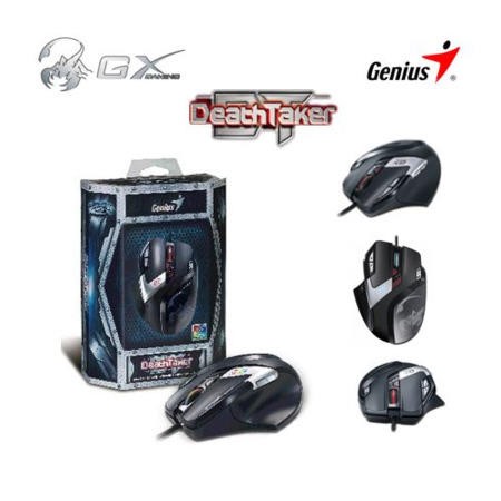 Genius GX Gaming DeathTaker - Professional 9 button gaming mouse ...