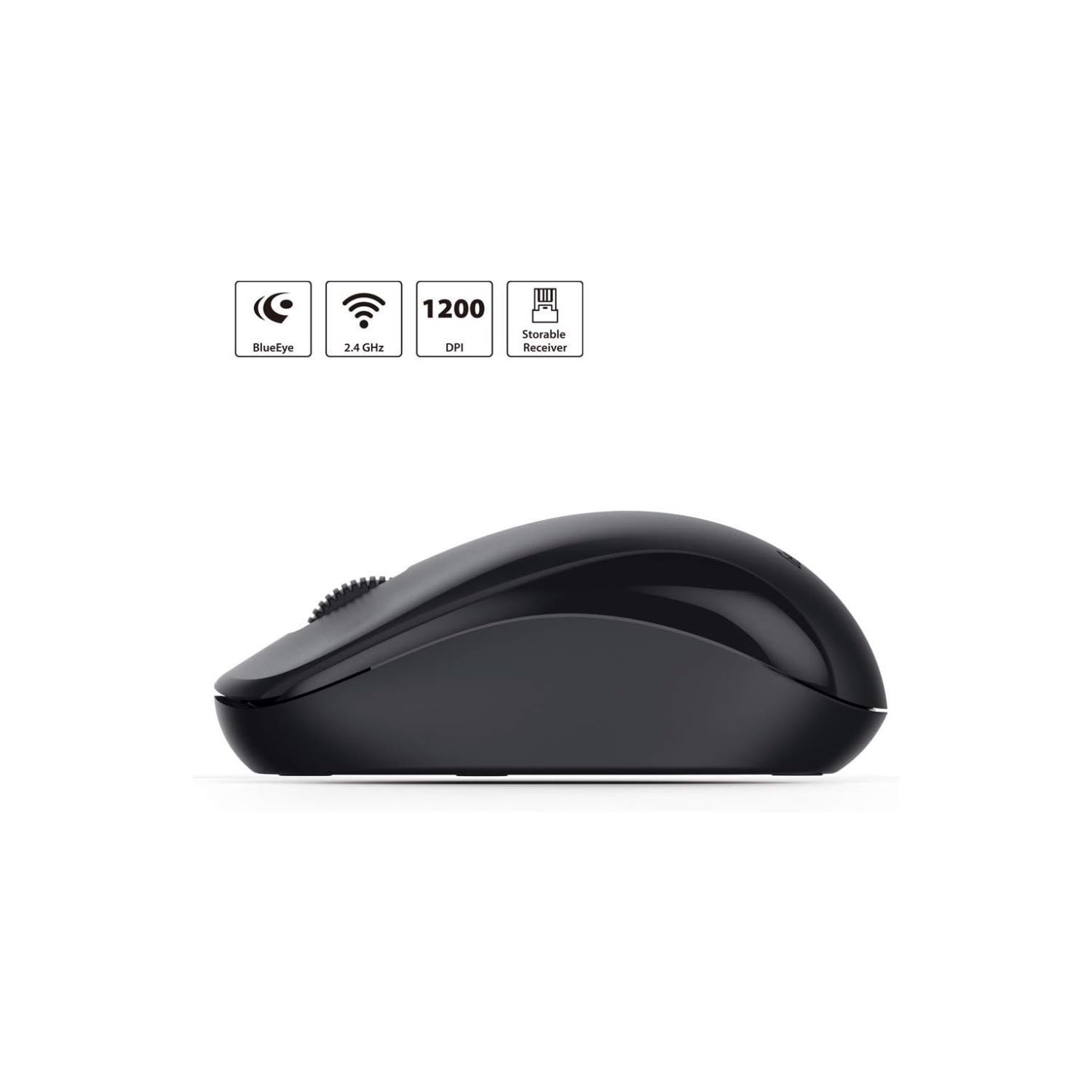 Genius NX-7000 Wireless Mouse Black - Laptops Direct