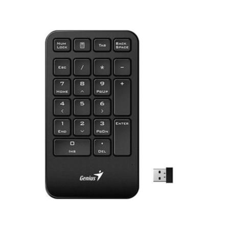 Genius NumPad 1000 2.4GHz Wireless Numeric Keypad Portable Numberpad ...