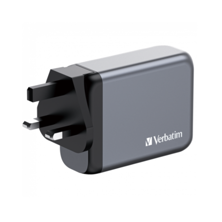Verbatim 4-Port GaN 100W Laptop Charger - Laptops Direct