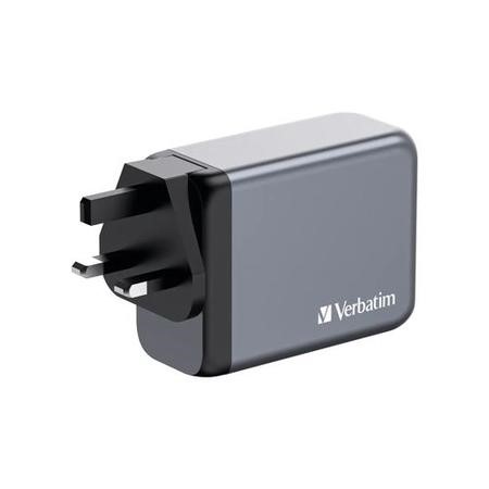 Verbatim 200W 4-Port GaN Wall Charger - Laptops Direct