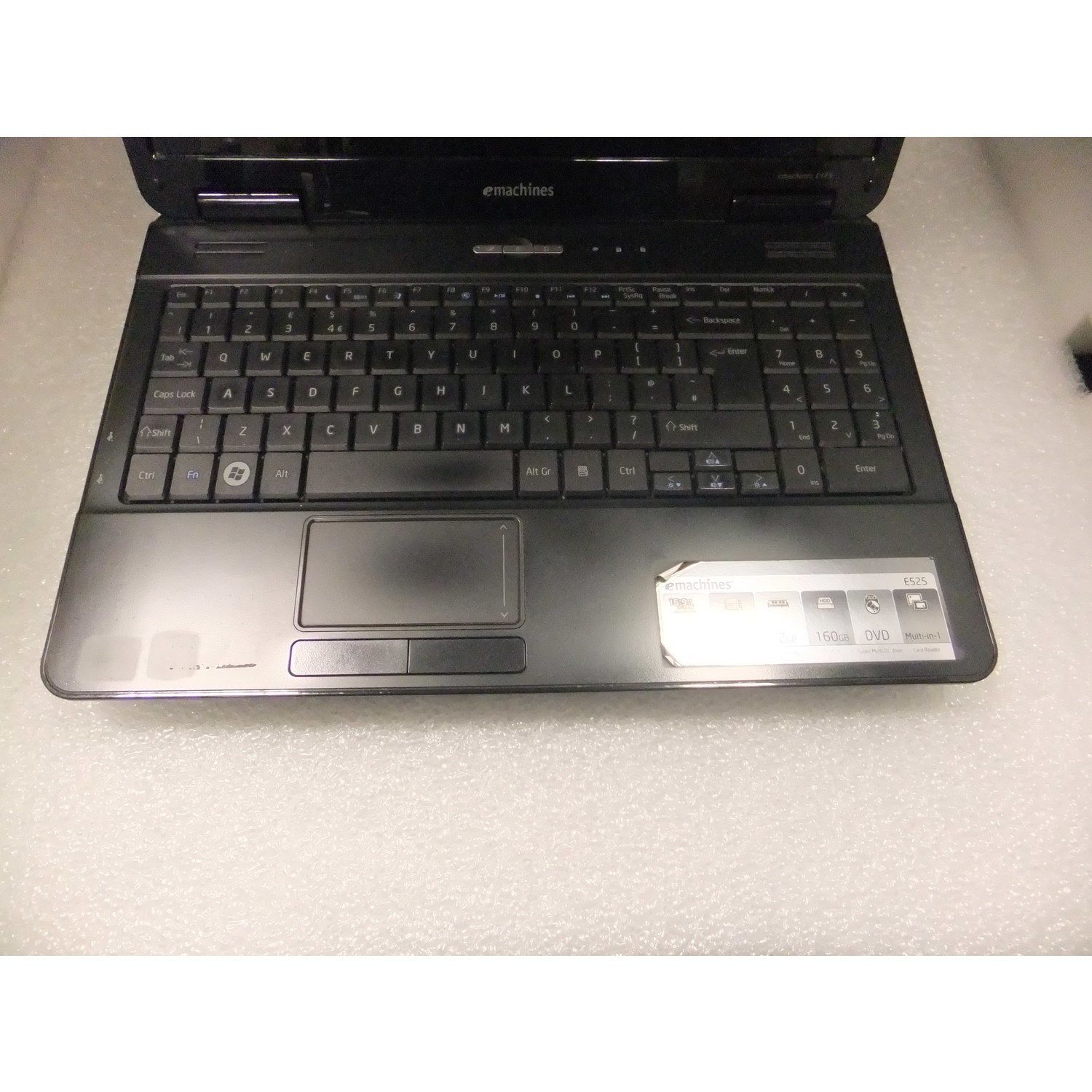 Trade In Emachines E525-312G16MI 15.6" Intel Celeron T3100 160GB 2GB ...