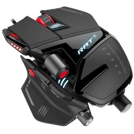Madcatz RAT8 Optical RGB Wired Gaming Mouse - Laptops Direct
