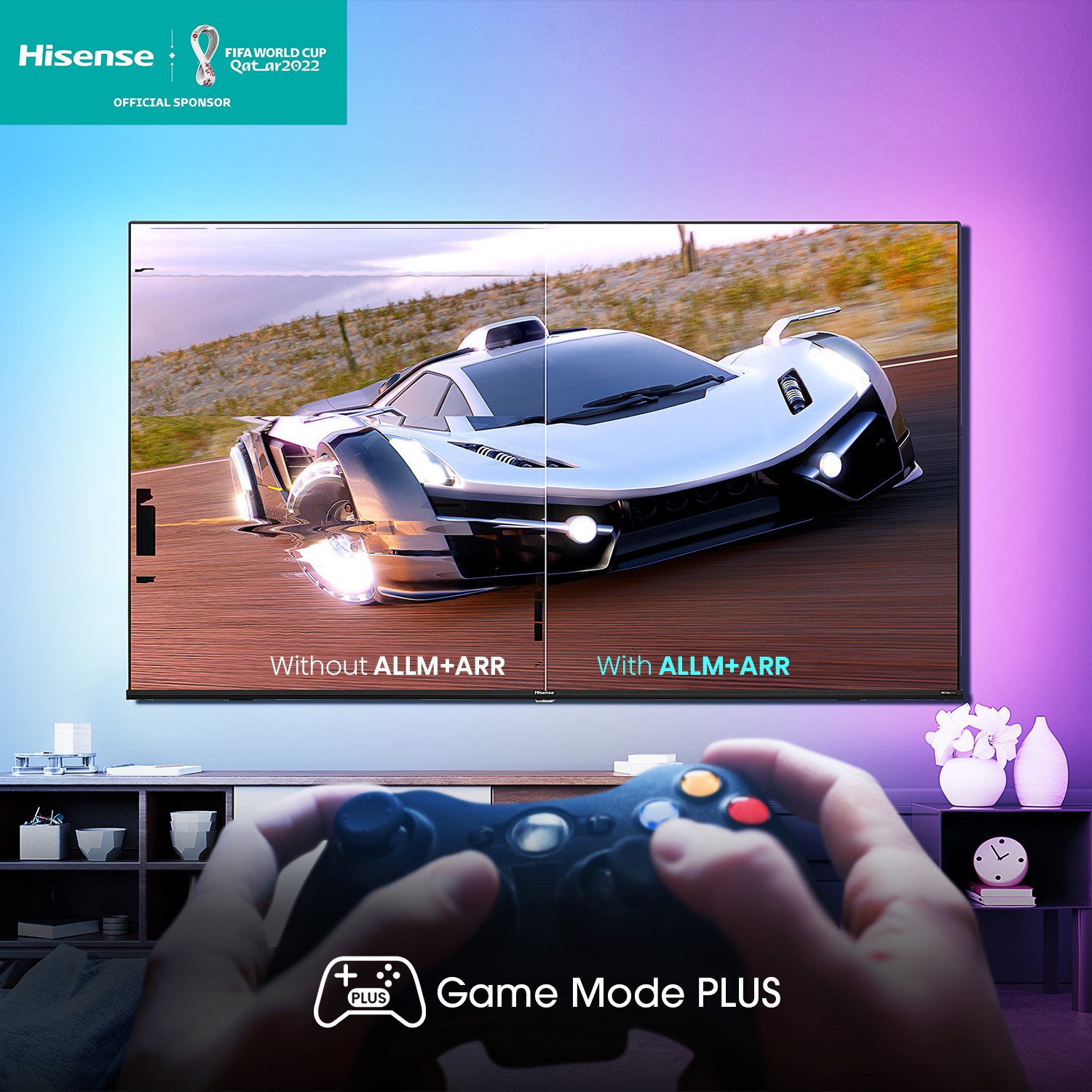 Hisense E7H 43 Inch QLED UHD 4K HDR Smart TV - Laptops Direct