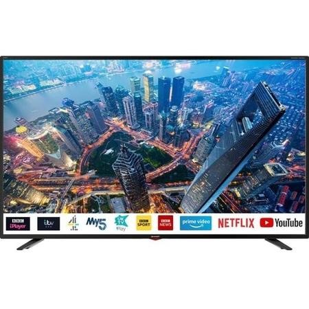 Grade A2 - Sharp 55 inch Ultra 4k HDR Smart TV - Laptops Direct