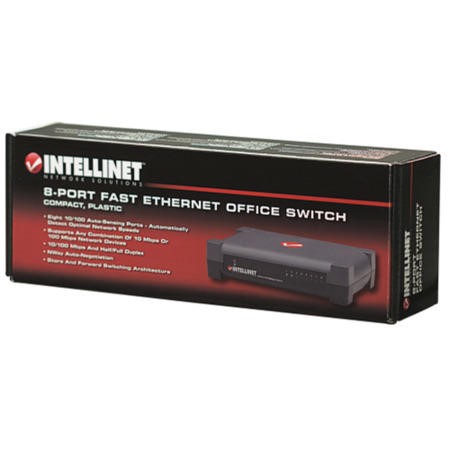 Intellinet 8-port Ethernet Office Switch - Laptops Direct