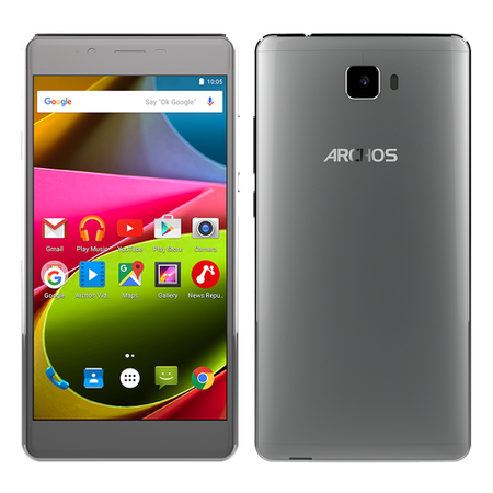 ARCHOS 55 Cobalt Plus Grey 5.5" 16GB 4G Dual SIM Unlocked & SIM Free ...
