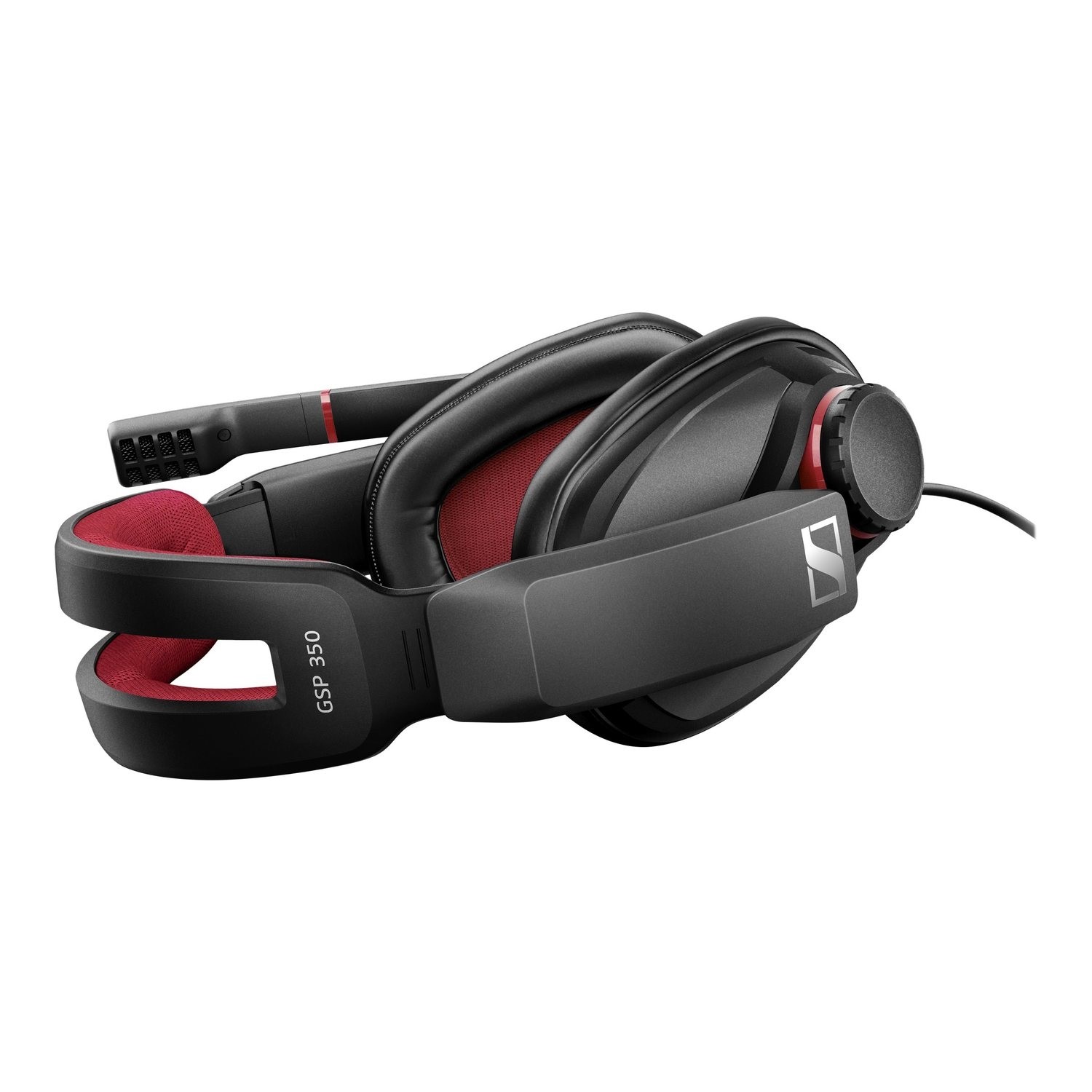 GRADE A1 EPOS Sennheiser GSP 350 7.1 Surround Sound Gaming Headset Black Red
