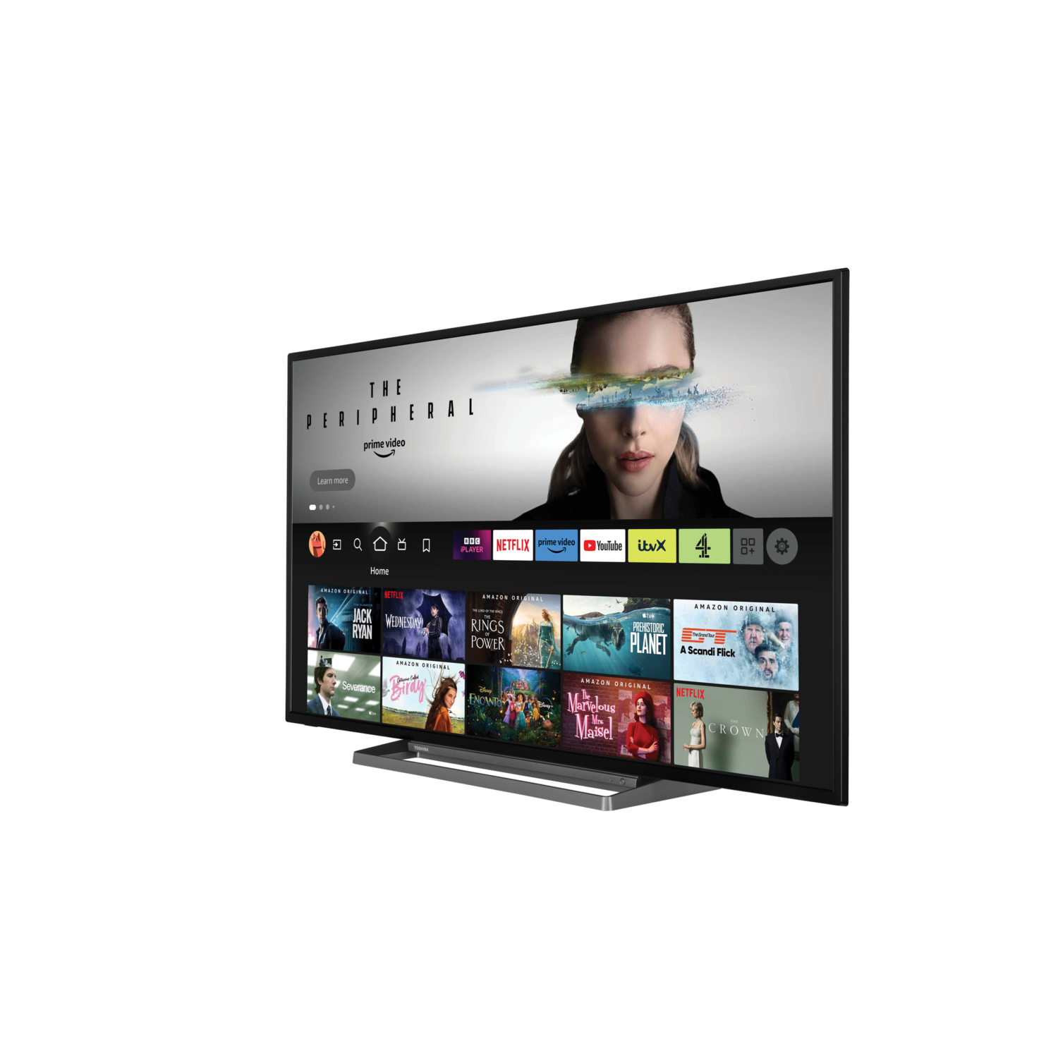 Toshiba UF3D 50 inch 4K HDR Fire Smart TV with Dobly Atmos and Onkyo ...