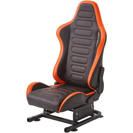 X Rocker Chicane Racing Gaming Chair & Bracket - Black / Orange ...