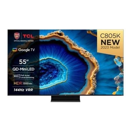 Refurbished TCL 55" Mini LED 4K Ultra HD with HDR Freeview QLED Smart ...