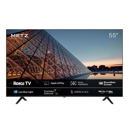 Metz MRD6000 55 inch Smart 4K Ultra HD LED TV with Roku - Laptops Direct