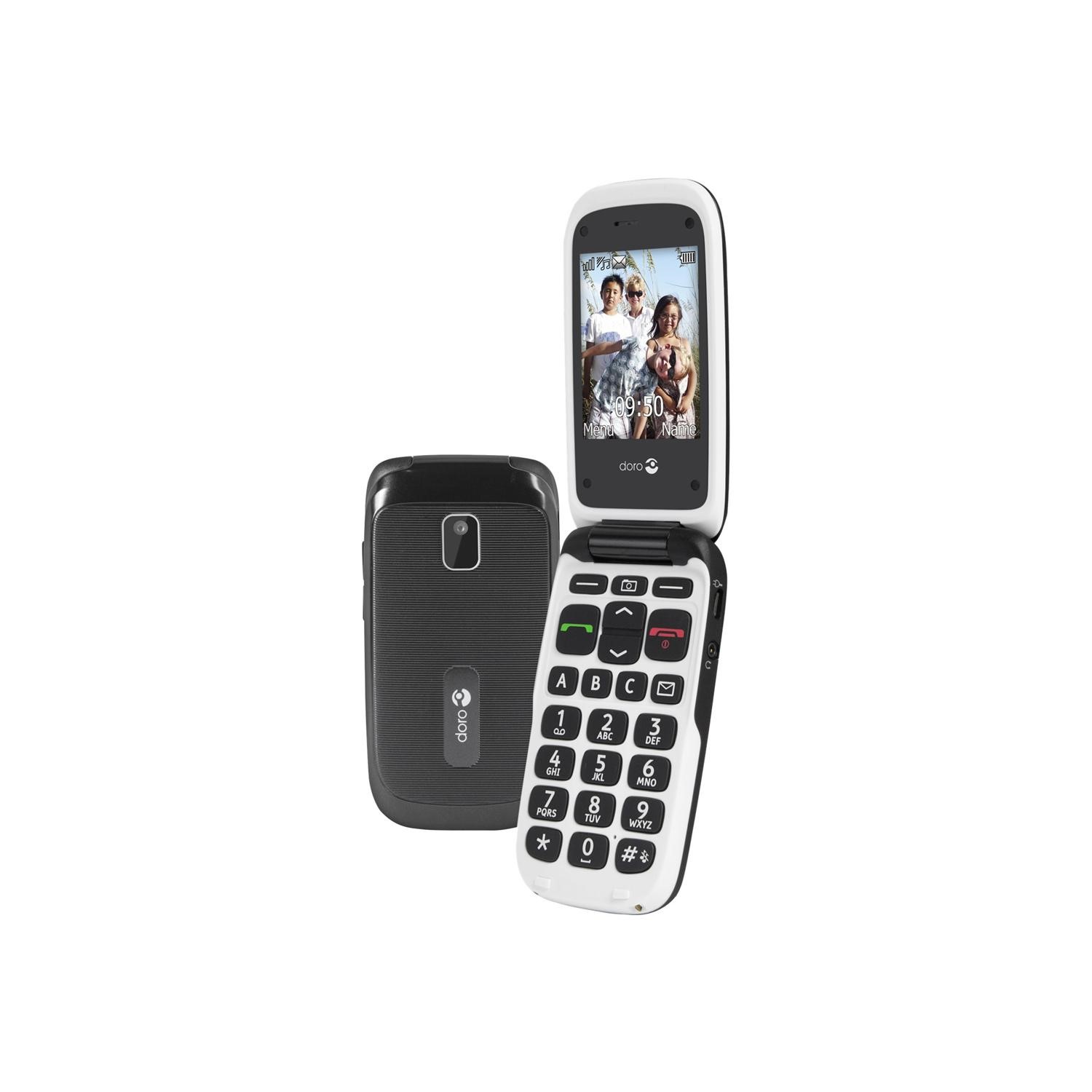 Doro PhoneEasy 612 Black/White 3G Unlocked & SIM Free - Laptops Direct