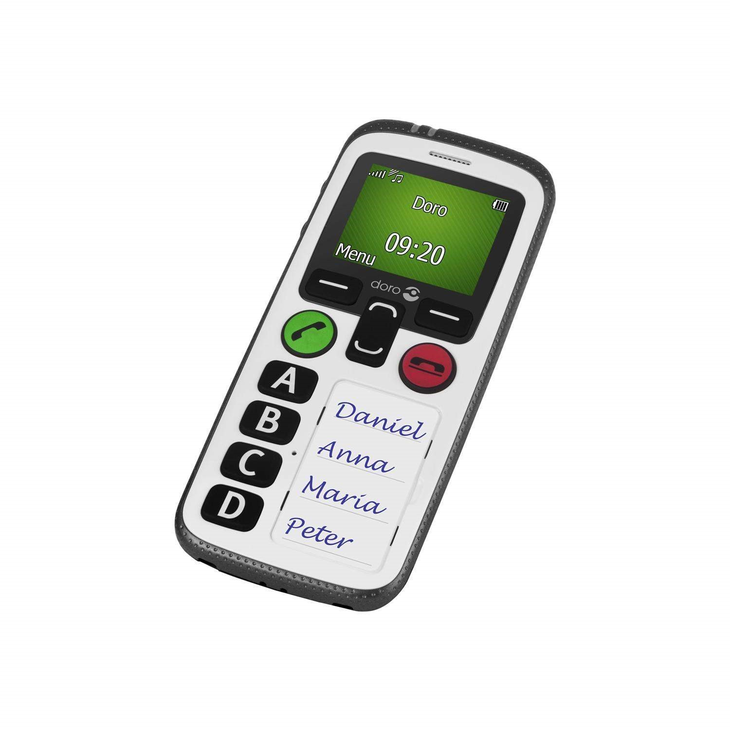 Doro Secure 580 White 3G SIM Free - Elderly and Vunerable Friendly with ...