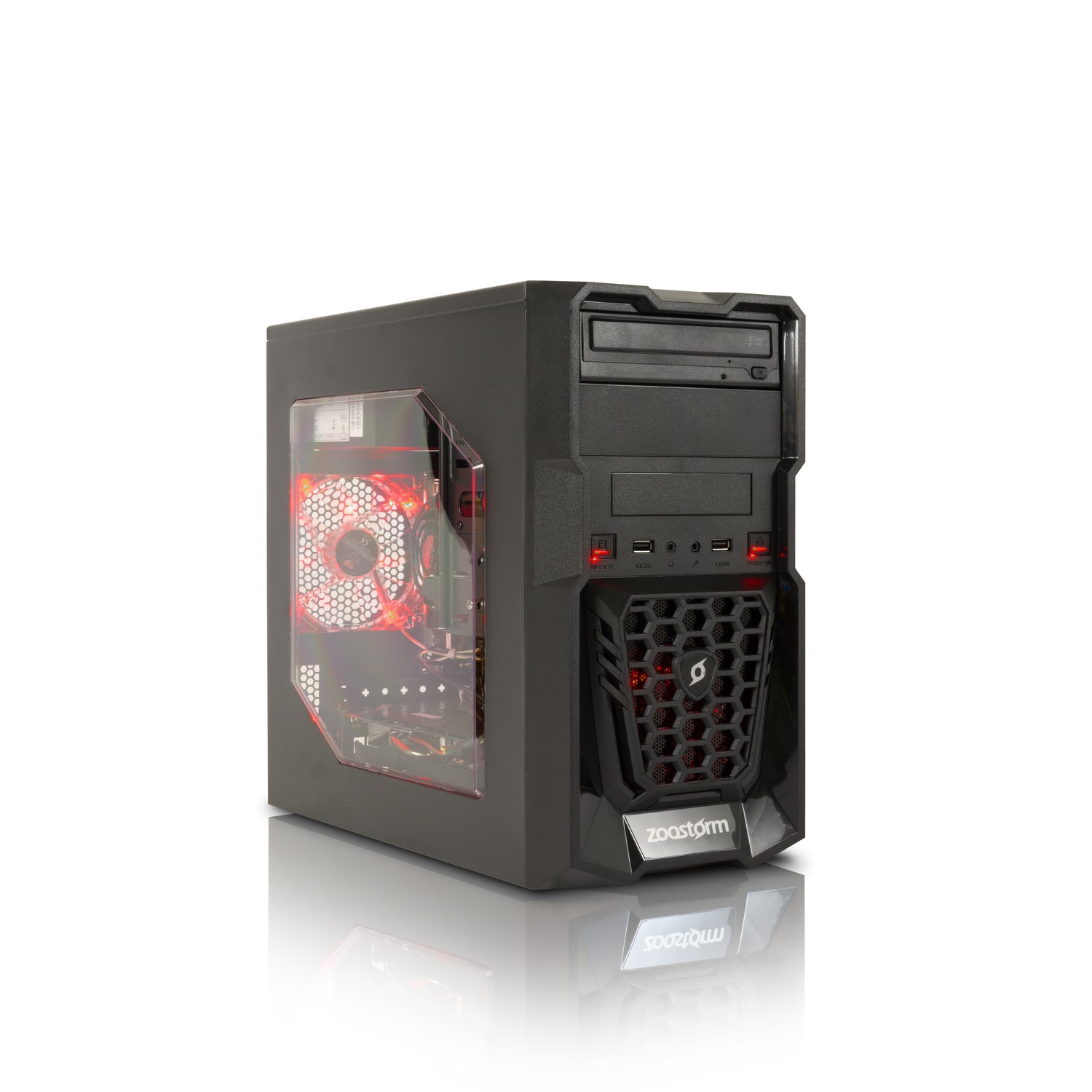 Zoostorm Quest AMD A8-7650K 8GB 1TB DVD-RW Windows 10 Desktop - Laptops ...