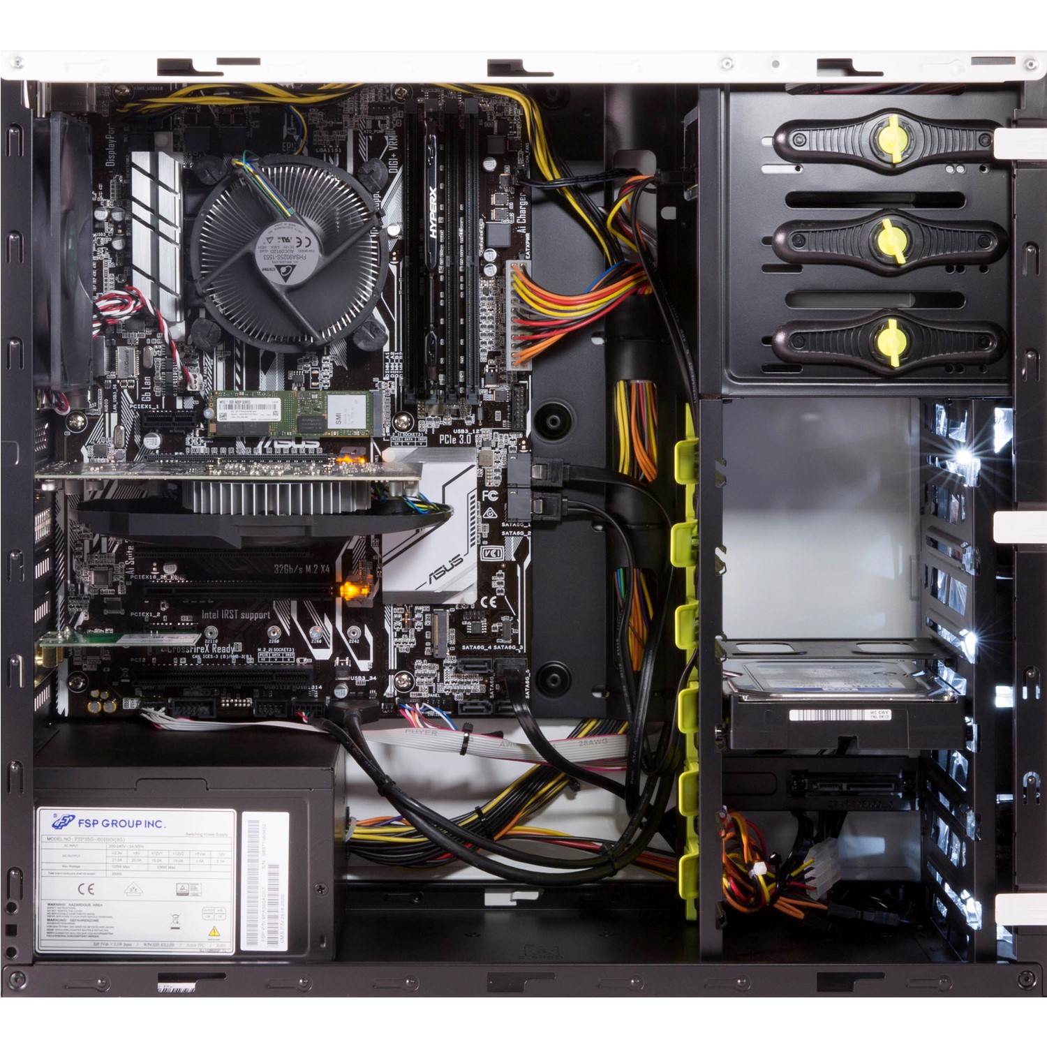 StormForce Tornado Core i7-7700 8GB 1TB + 128GB SSD GeForce GTX 1050 ...