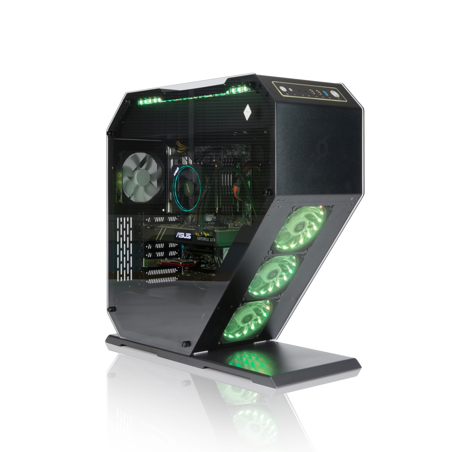 StormForce Geo AMD Ryzen 1800X 32GB 3TB + 512GB SSD GeForce GTX 1080Ti ...