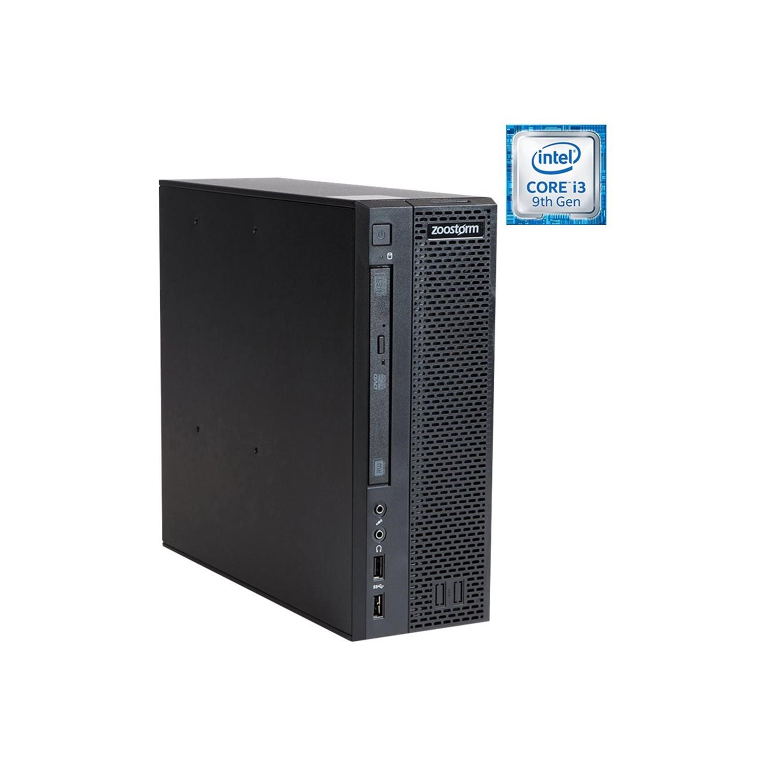 Zoostorm Delta USFF Core i3-9100F 8GB 480GB SSD GeForce GT 710 No OS ...
