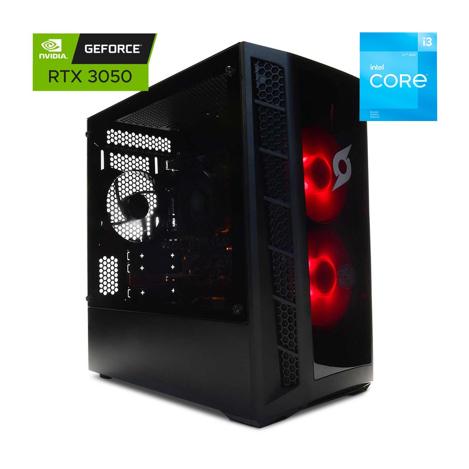 Zoostorm Stormforce Onyx - Intel i3-12100F - 16GB 500GB SSD Windows 11 ...