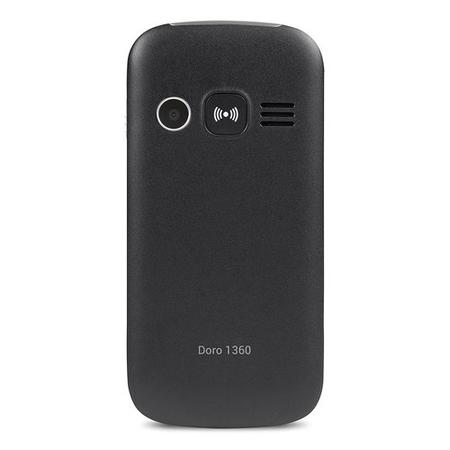 Doro 1360 Black 2.4" 2G Unlocked & SIM Free - Laptops Direct