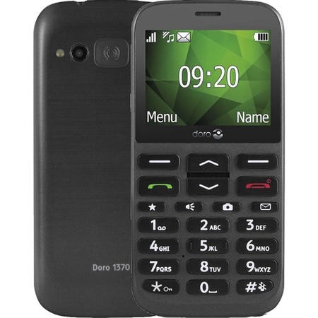 Doro 1370 Black 2.4" 2G Unlocked & SIM Free - Laptops Direct