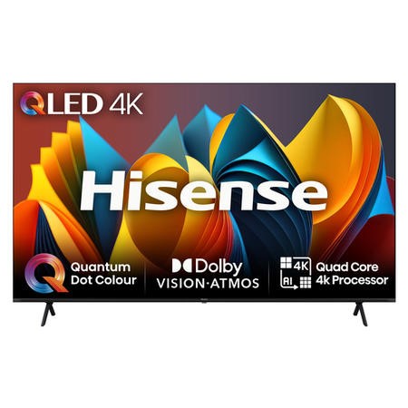 Hisense E7N 75 inch Smart 4K Ultra HD QLED TV - Laptops Direct