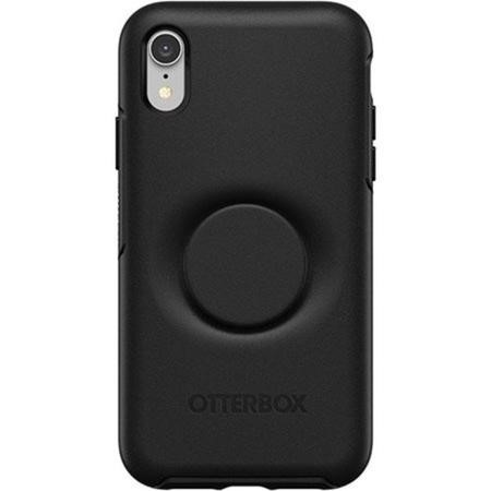 OtterBox Otter+Pop Symmetry PopSocket Case - iPhone XR - Black ...