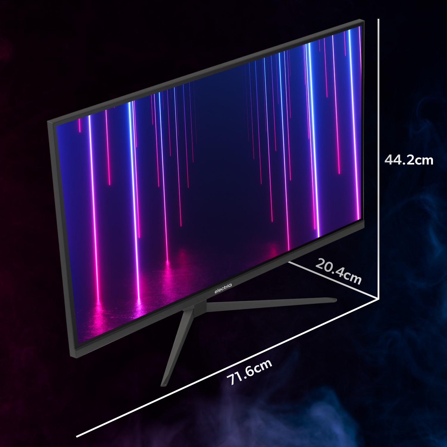 electriQ 32" IPS 4K 144Hz Gaming Monitor - Laptops Direct